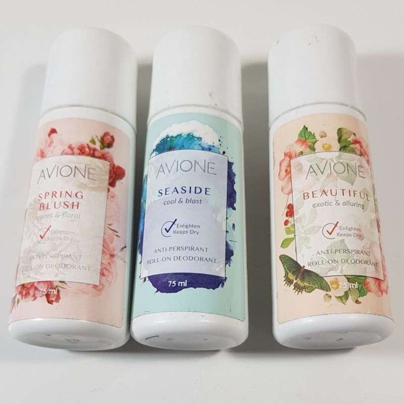 Jual AVIONE Roll On Anti-Perspirant Deodorant (75ml) | Shopee Indonesia