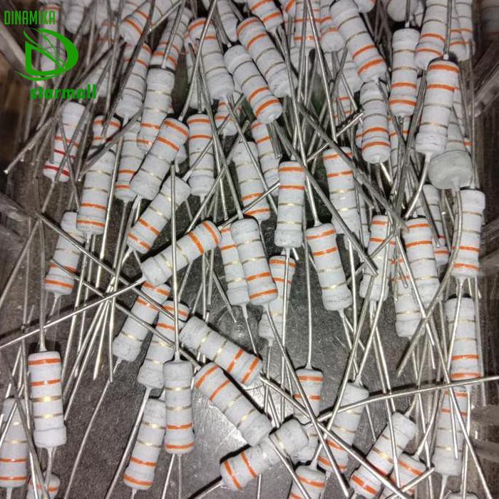 Jual Resistor 3.3 Ohm 3R3 3.3Ohm 1Watt 1 Watt Toleransi 5% Pcmelebik54 Murah | Shopee Indonesia
