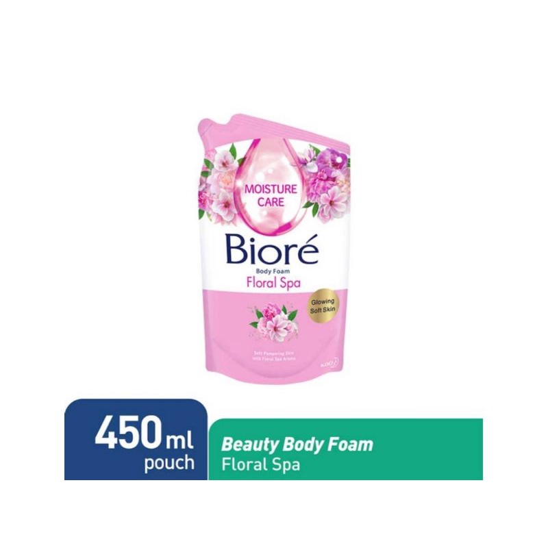 Jual BIORE BODY FOAM FLORAL SPA 450ml | Shopee Indonesia