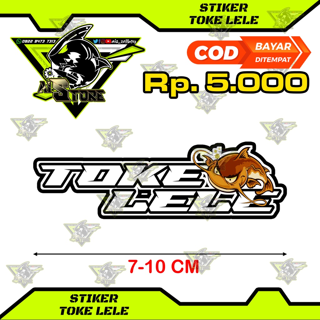 Jual Stiker Toke Lele | Shopee Indonesia