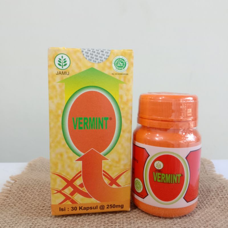 Jual Kapsul VERMINT 30 Kapsul Ekstrak Cacing | Shopee Indonesia