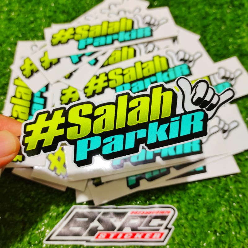 Jual sticker salah parkir viral | Shopee Indonesia