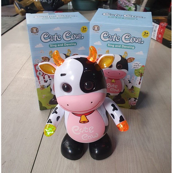 Jual MAINAN ROBOT SAPI JOGET MENARI DAN BERNYANYI CUTE COW | Shopee ...