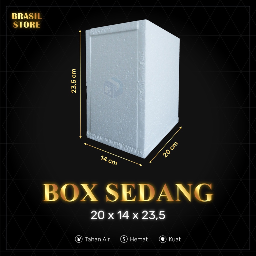 Jual Box Styrofoam Mini Sedang | Shopee Indonesia