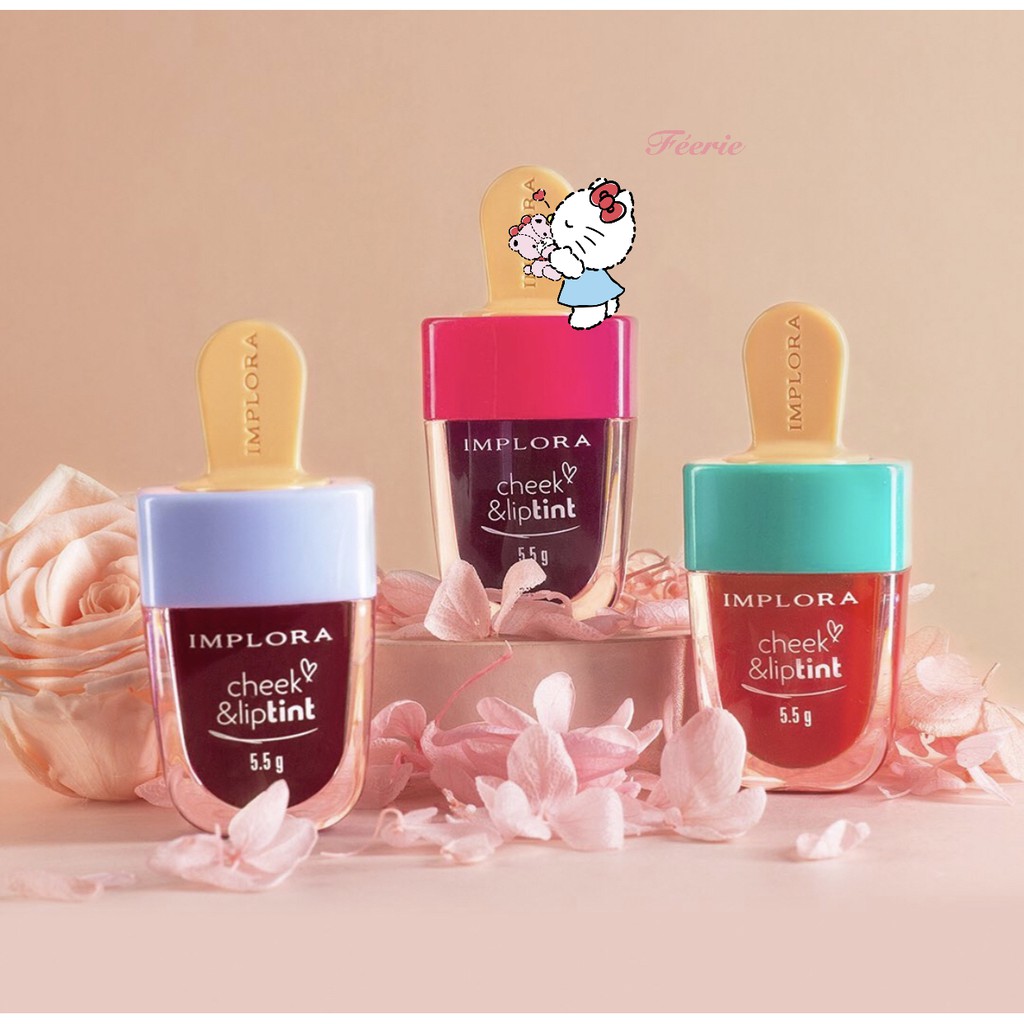 Jual IMPLORA CHEEK & LIPTINT 5.5g - Lip tint - implora cosmetic ...