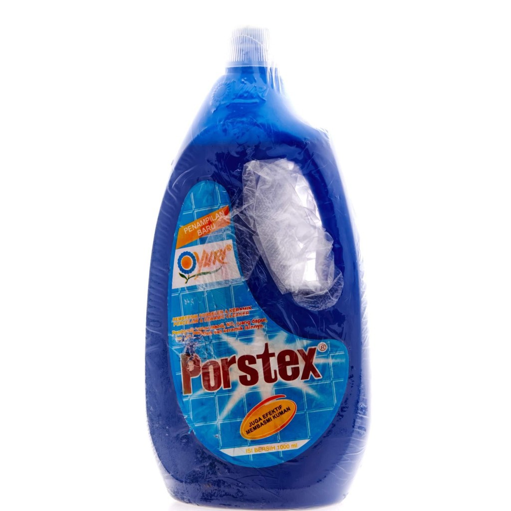 Jual Yuri Porstex Biru Botol 1L | Shopee Indonesia