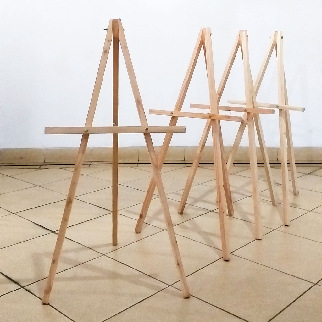 Jual Tripod standing kaki kayu tinggi 120cm Indonesia|Shopee Indonesia