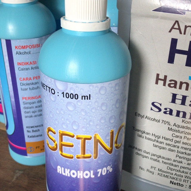 Alkohol 1000ml 1 liter merk seino | Shopee Indonesia