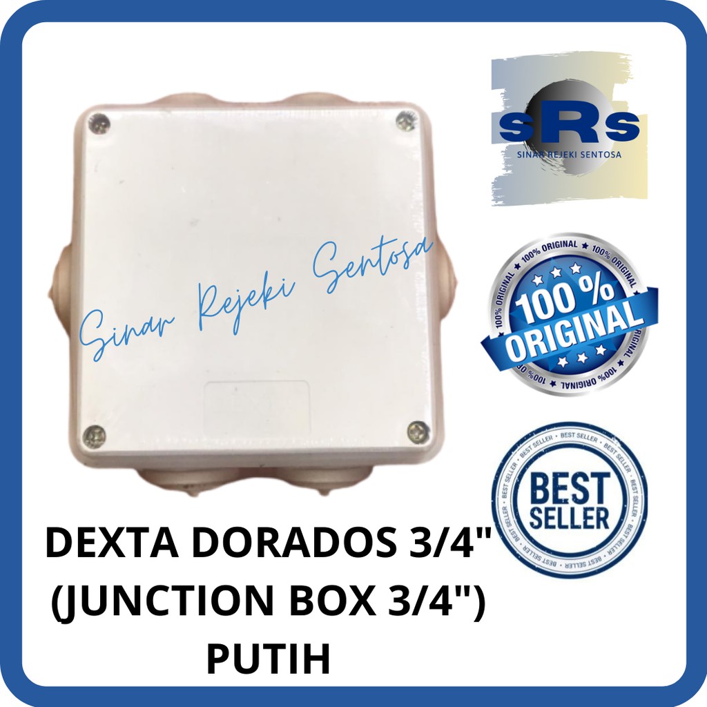 Jual DEXTA DORADOS/DURADUS/JUNCTION BOX 3/4" - PUTIH | Shopee Indonesia
