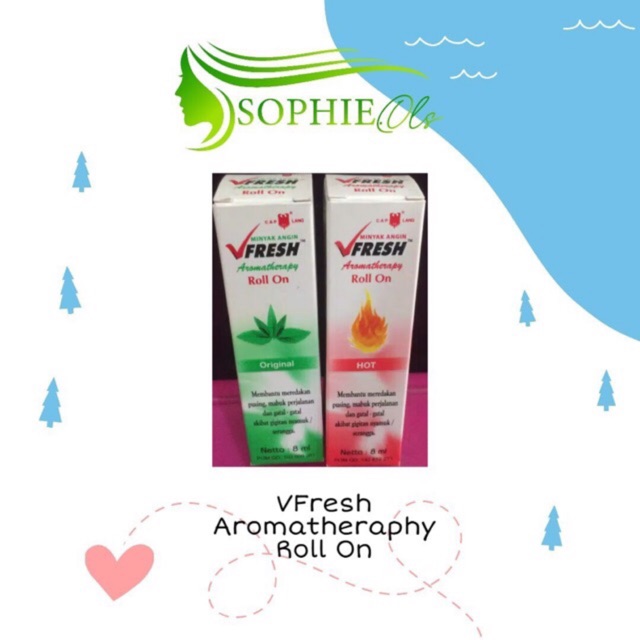Jual VFresh Aromatheraphy Roll On | Shopee Indonesia