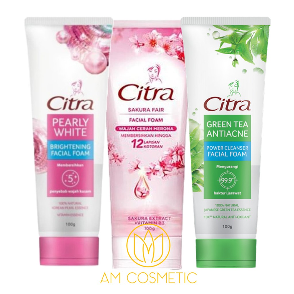 Citra Facial Foam [100ml] - Pembersih Wajah | Shopee Indonesia
