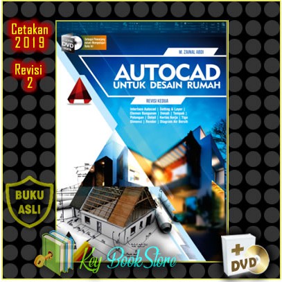 Jual Buku Autocad Untuk Desain Rumah Plus DVD | Shopee Indonesia