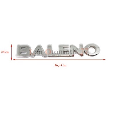 Jual Emblem Logo Mobil Tulisan BALENO | Shopee Indonesia