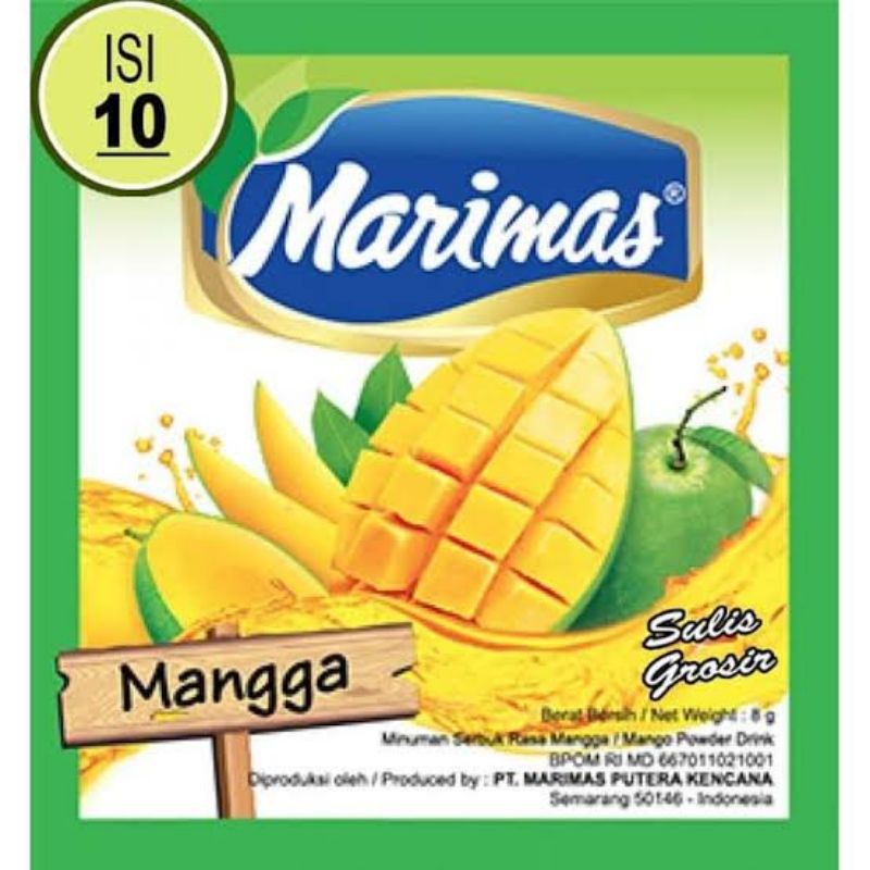 Jual MARIMAS MANGGA PER 10 PCS 1 RENCENG | Shopee Indonesia