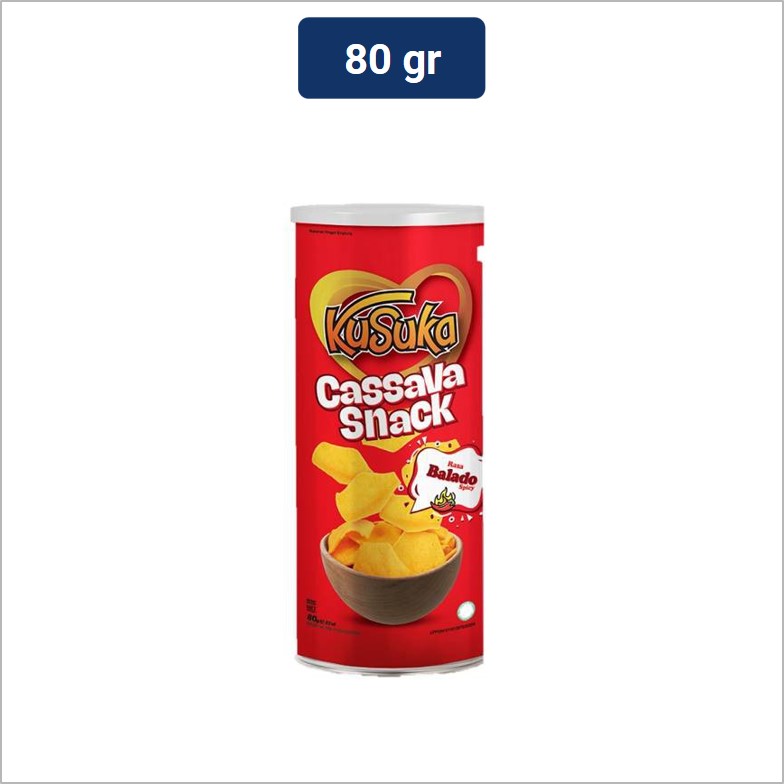 Jual Kusuka Snack Tube Balado 80 gr | Shopee Indonesia
