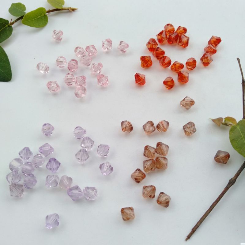 Jual Manik Kristal / Crystal Bead 7mm | Shopee Indonesia