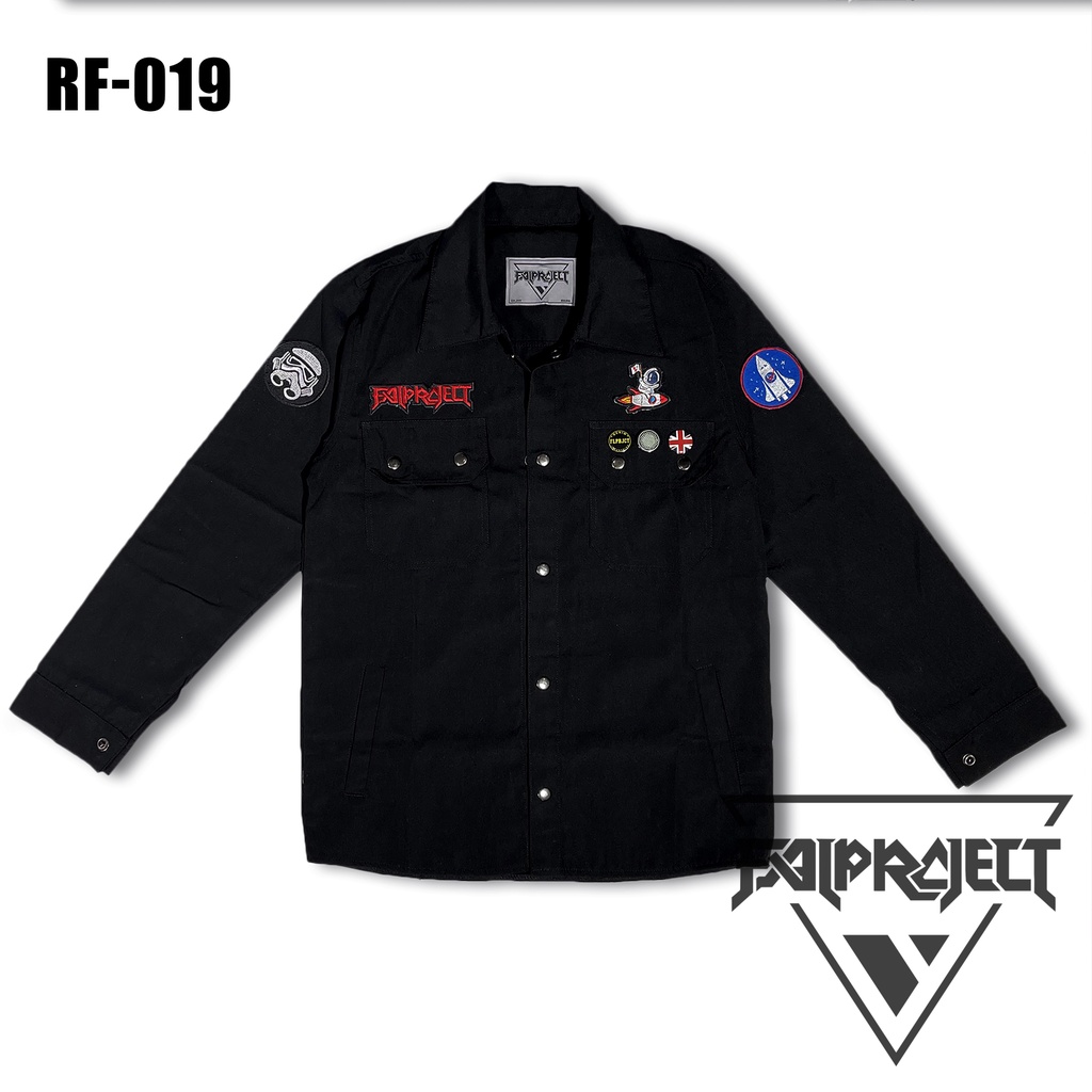 Jual TRUCKER JACKET PATCH / FIELD JACKET PATCH / SEMI PARKA PATCH ...