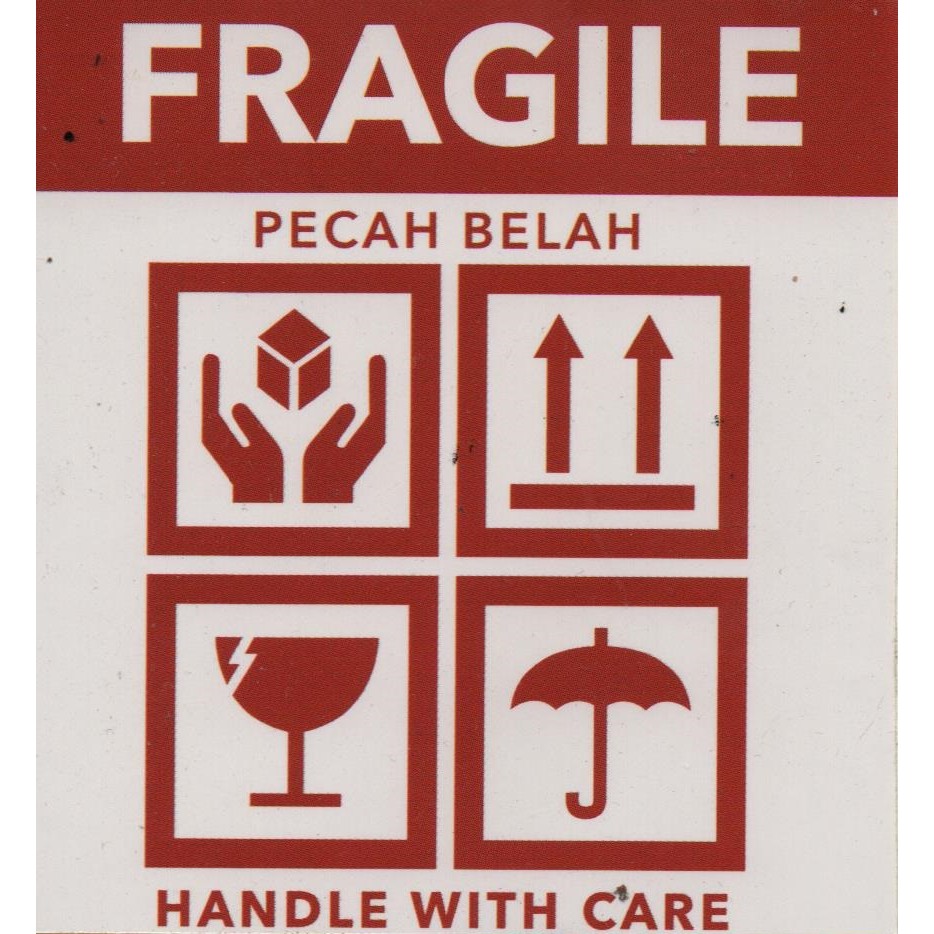 Jual STICKER FRAGILE Indonesia|Shopee Indonesia