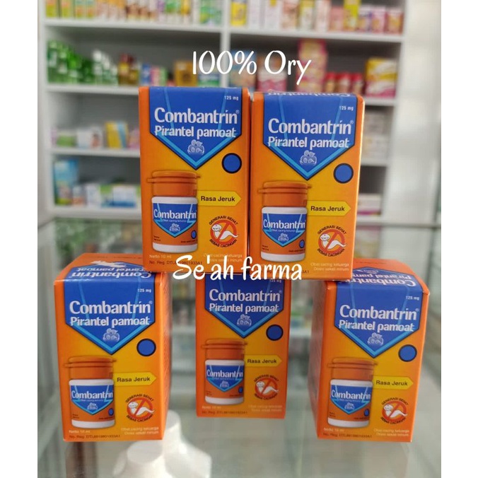 Jual Combantrin Obat Cacing Anak sirup 10mL | Shopee Indonesia