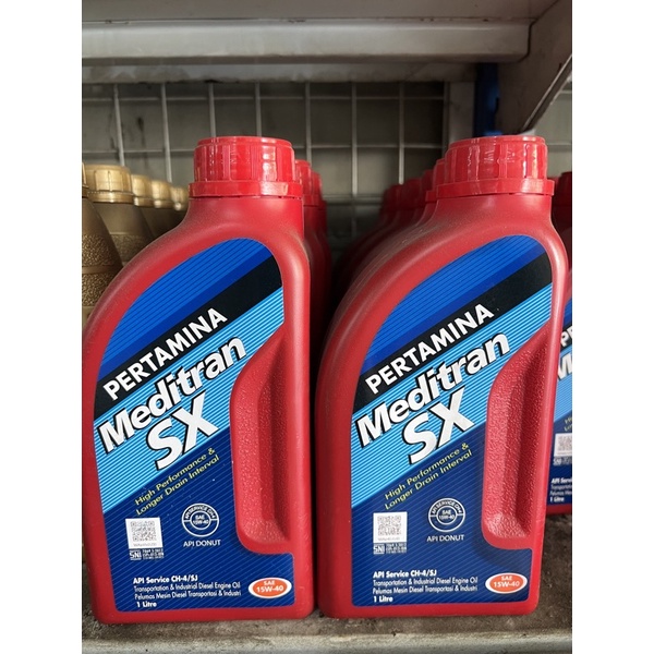 Jual Oli Pertamina Meditran SX sae 15w40 15/40 1Liter | Shopee Indonesia