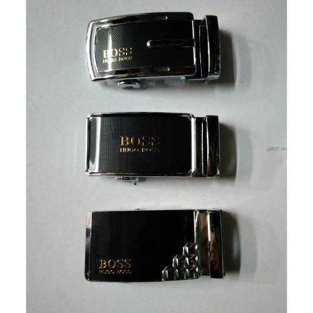 Jual Kepala gesper model rell merek BOSS ukuran 4cm | Shopee Indonesia