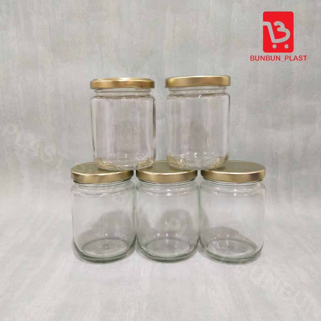 Jual Botol Kaca Silinder 220ml + Tutup/Barang Rekondisi ( isi 4 pc ...