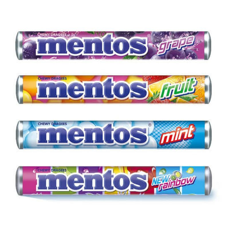 Jual Mentos Roll Permen Varian Rasa 29 gr | Shopee Indonesia