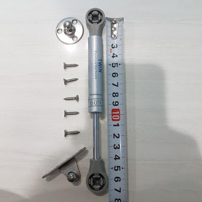 Jual Diskon Gas Spring MINI 6" x 60 N / Pegas Hidrolik Pintu Lemari ...