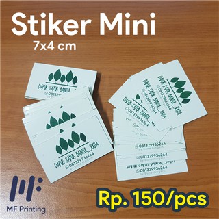 Jual STIKER PRODUK !! STIKER LABEL PRODUK!! Promosi Produk Ukuran Kecil ...