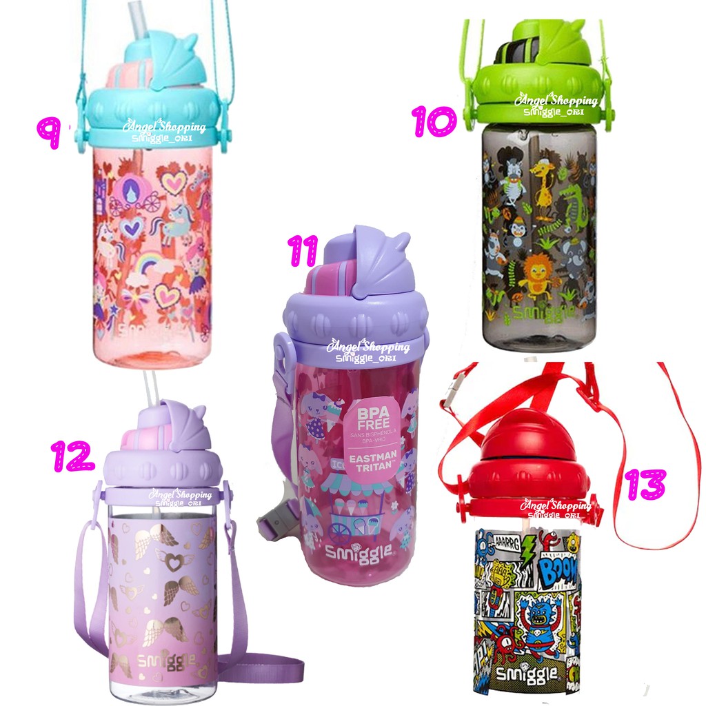BOTOL MINUM SMIGGLE SMALL EDISI 440ml / 100% ORIGINAL PRODUK | Shopee ...
