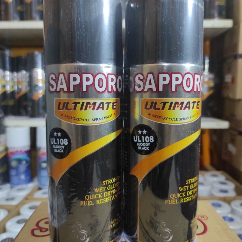 Jual Sapporo Ultimate UL108 Bloody Black ** | Shopee Indonesia