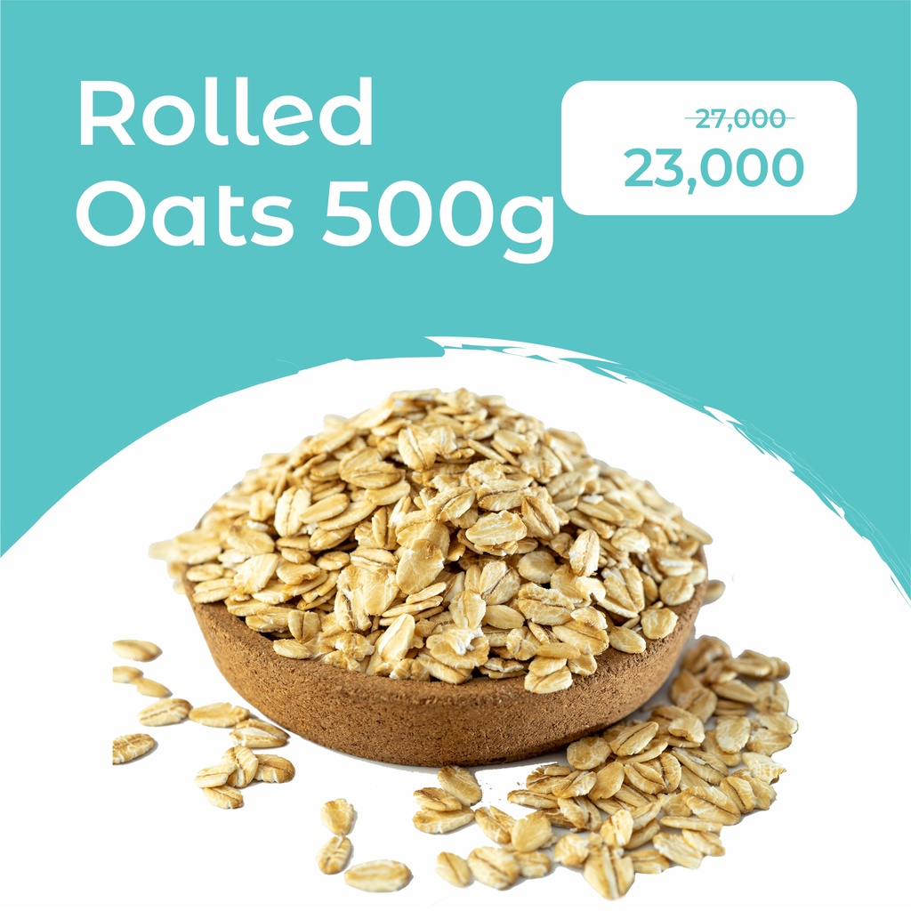 Jual Rolled Oat / Rolled Oats 500g Australian | Shopee Indonesia