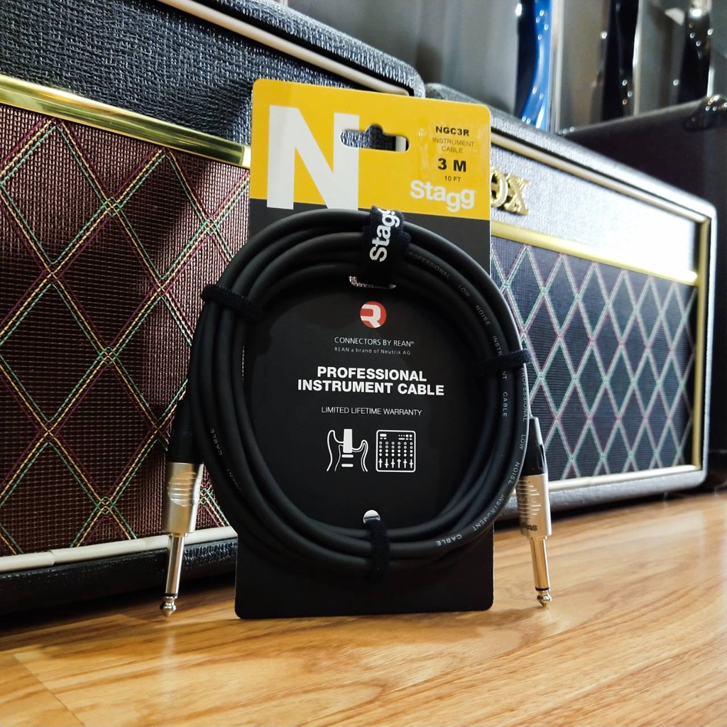 Jual Stagg NGC3R, 3M 10FT GuitInstr Cable Deluxe | Shopee Indonesia