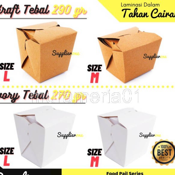 Jual murameria01 - Food Pail L / Foodpail / Food Pail Box / Kemasan ...