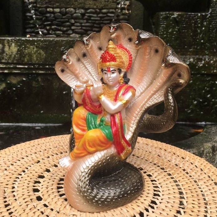 Jual Patung Dewa Khrisna/Dewa Krisna Meniup suling/Patung Sri Khrisna ...