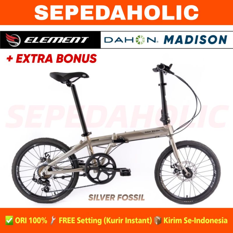 Jual Sepeda Lipat DAHON ION MADISON 20 Inch New 2022 Folding Bike Alloy ...