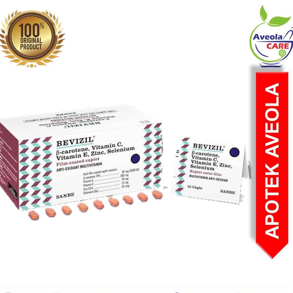 Jual Bevizil Perbox isi 100 tablet - Produk Original | Shopee Indonesia