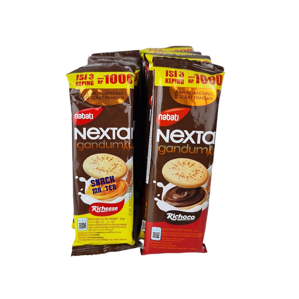 Jual Nextar Gandumku Renceng - Netto 10bks x 22gr | Shopee Indonesia