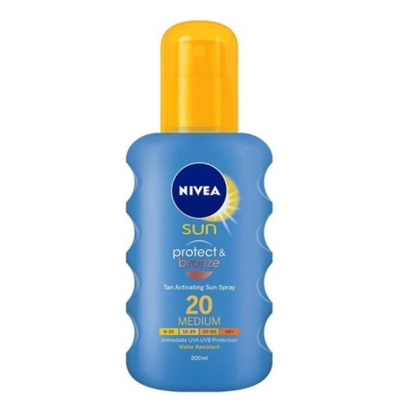 Jual NIVEA SUNSCREEN SPRAY SPF 200ML Indonesia|Shopee Indonesia