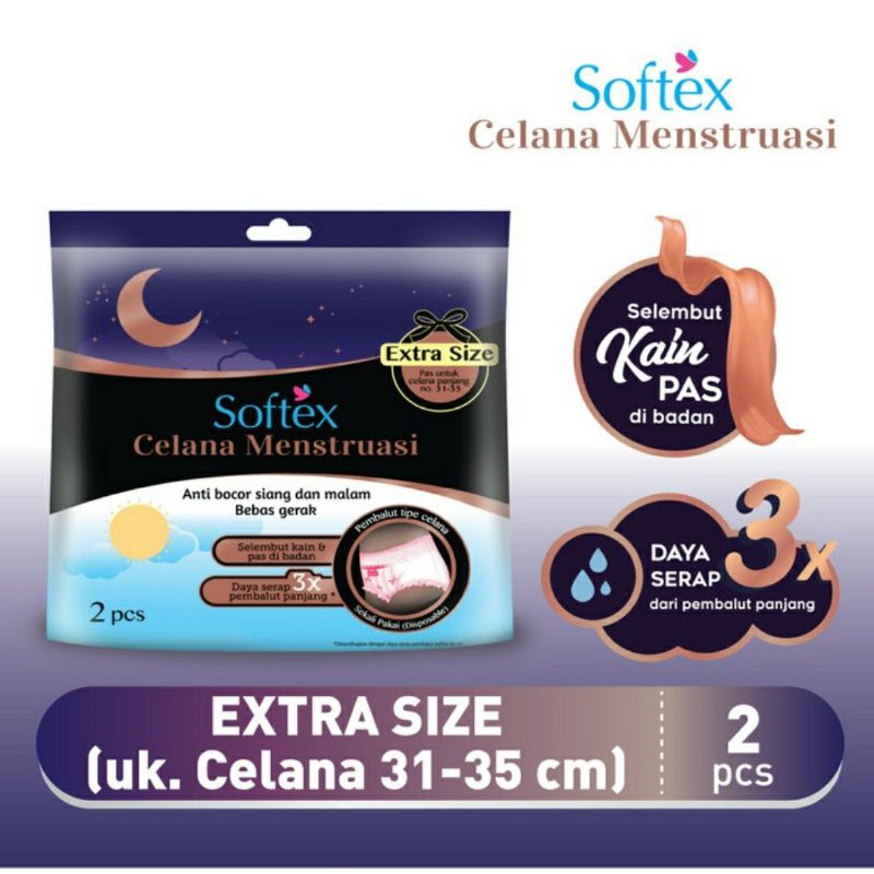 Jual Softex Celana Menstruasi Extra Size | Shopee Indonesia