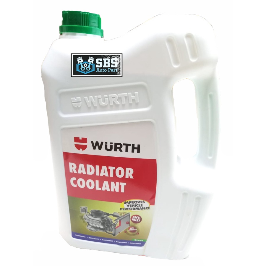 Jual Radiator Coolant Wurth Hijau 5L | Shopee Indonesia