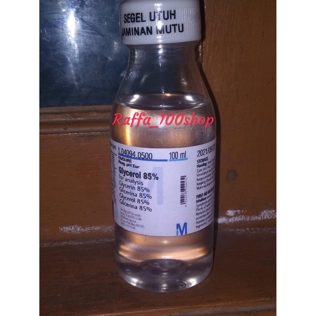Jual glycerol merck100 ml harga eceran gliserol parts | Shopee Indonesia