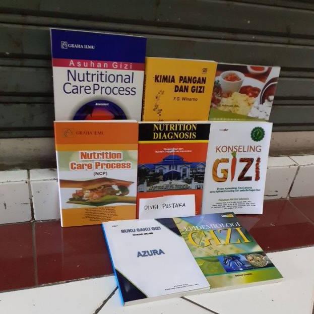 Jual [KODE V8268] Buku GIZI (Asuhan Gizi NCP, NCP, Kimia Pangan ...