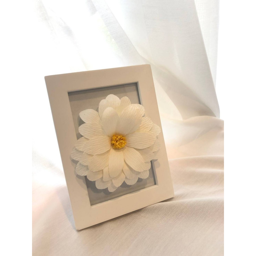 Jual Minimalist Paper Flower Frame - Peparoses (Pigura/ Bingkai Bunga ...