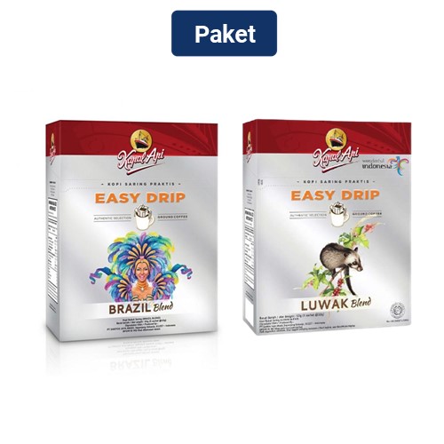 Jual Kapal Api Luwak Drip 5 x 10 gr + Kapal Api Easy Drip Brazil Kopi 5 ...