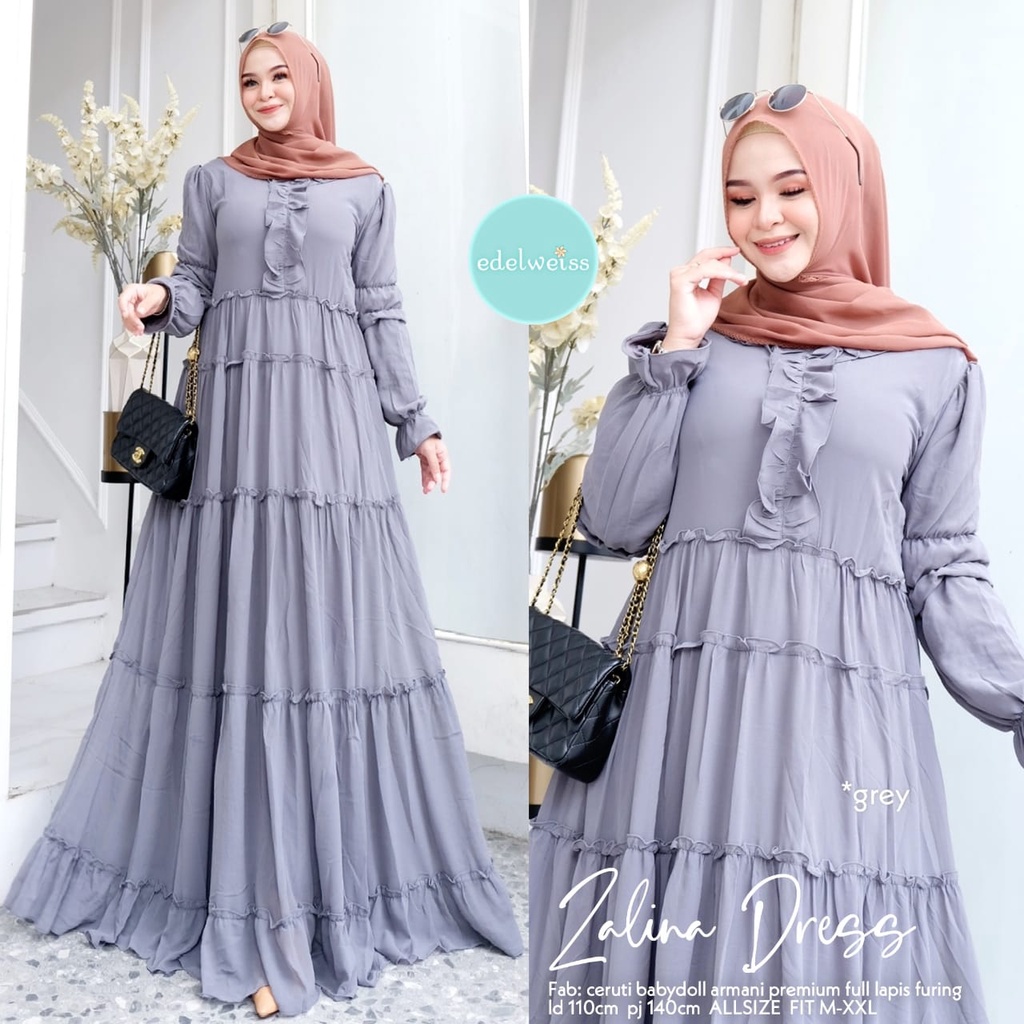 Jual ZERIAN DRESS ori by EDELWEIS | Shopee Indonesia