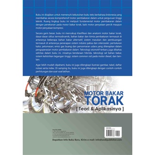 Jual Buku Teknik Mesin - Motor Bakar Torak, Teori dan Aplikasinya ...