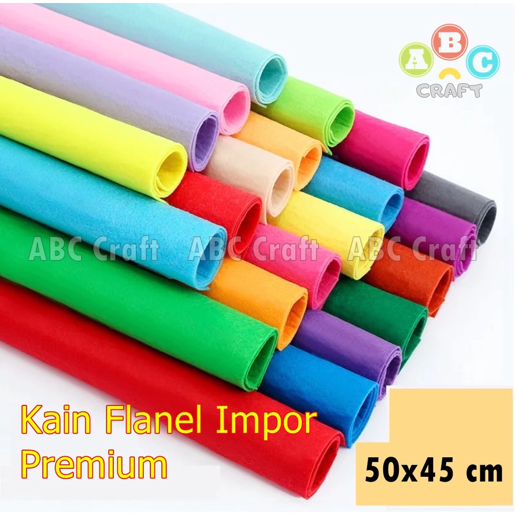 Jual Kain flanel 50x45cm lembaran | Shopee Indonesia