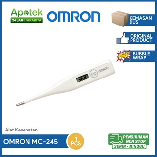 Jual Thermometer/ Termometer digital Omron Tipe MC-245 Pengukur Suhu Tubuh | Shopee Indonesia