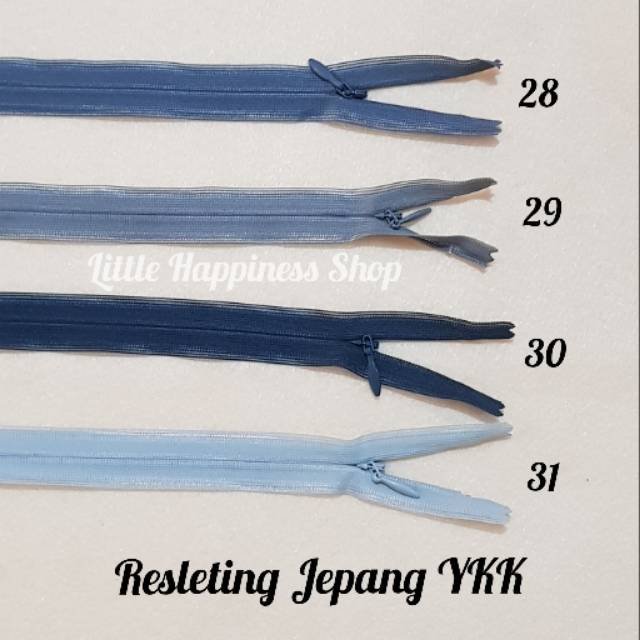 Jual Resleting Jepang YKK 25cm ECER ( 3 ) | Shopee Indonesia